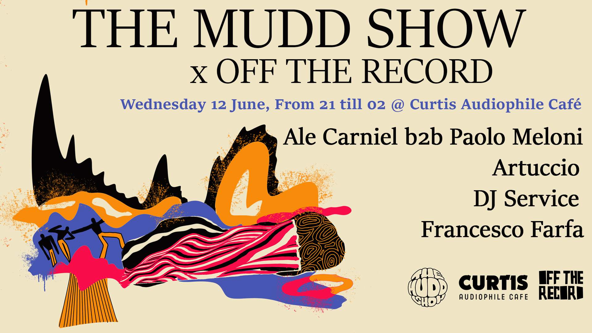 SOLD OUT *** The MUDD Show X OFF The Record at Curtis Audiophile Cafe ...