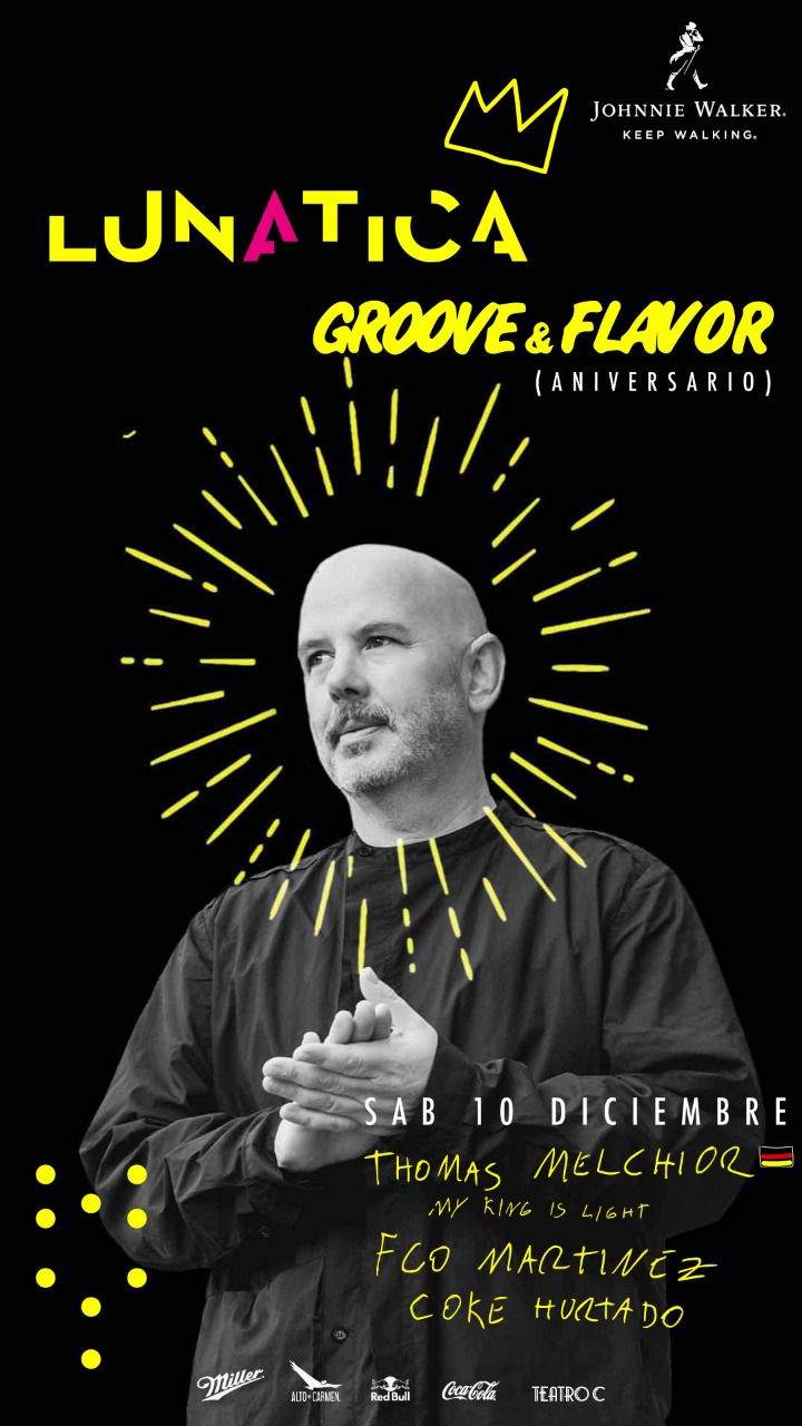 Thomas Melchior - Groove & Flavor , Lunatica at Teatro C, Santiago