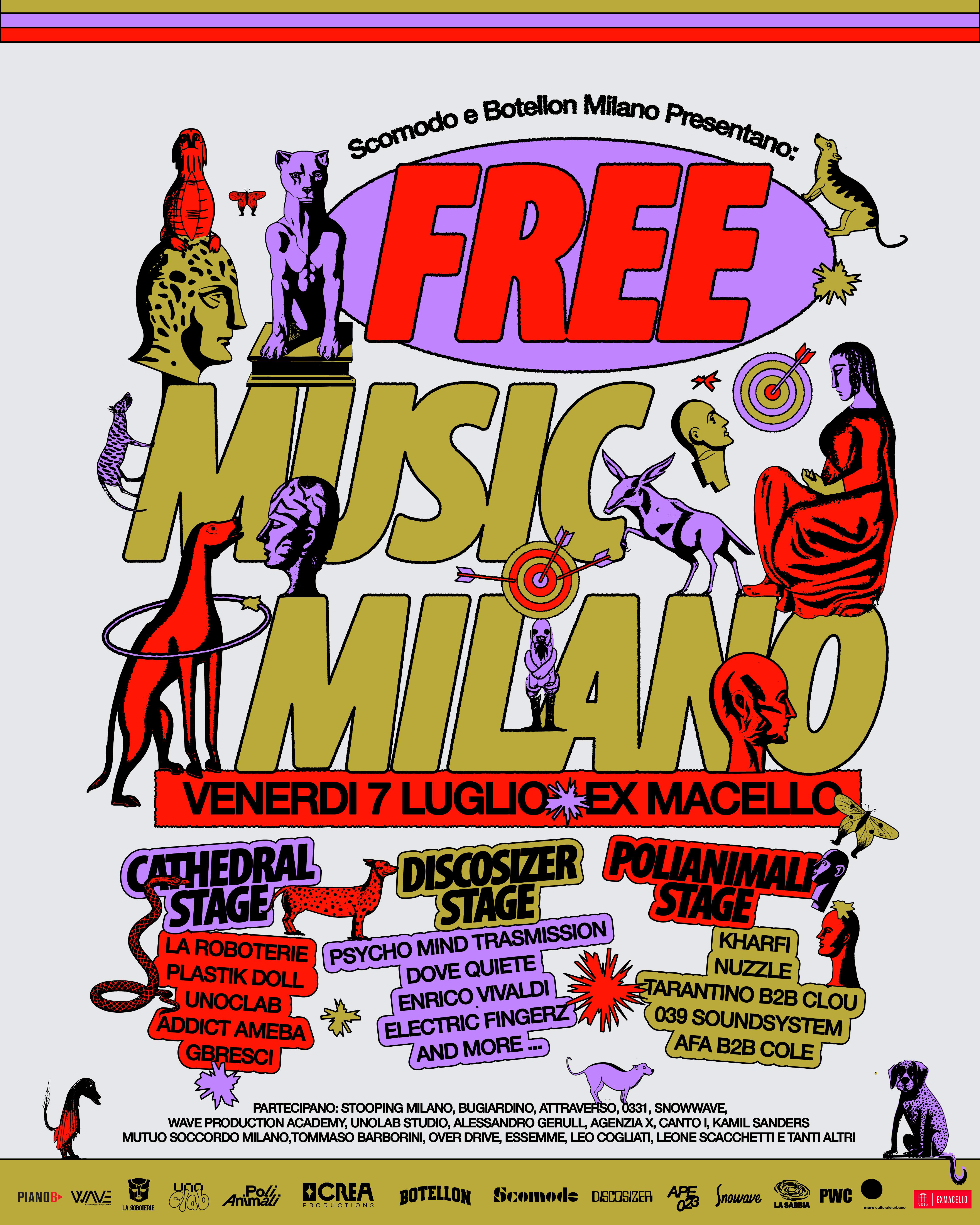 Free Music Milano at Ex Macello, Milan