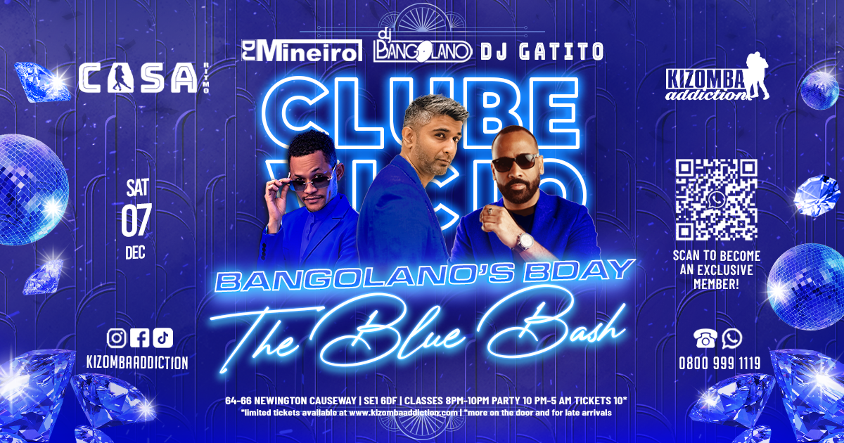 London's No.1 Kizomba Party & Dance Classes: Clube Vicio's Bangolanos ...