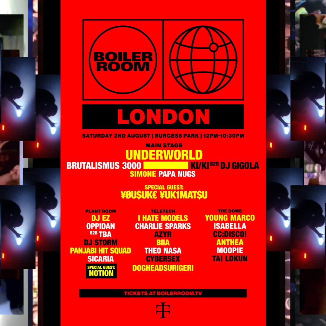 Boiler Room: London | Saturday (SOLD OUT) at Burgess Park, London · Tickets