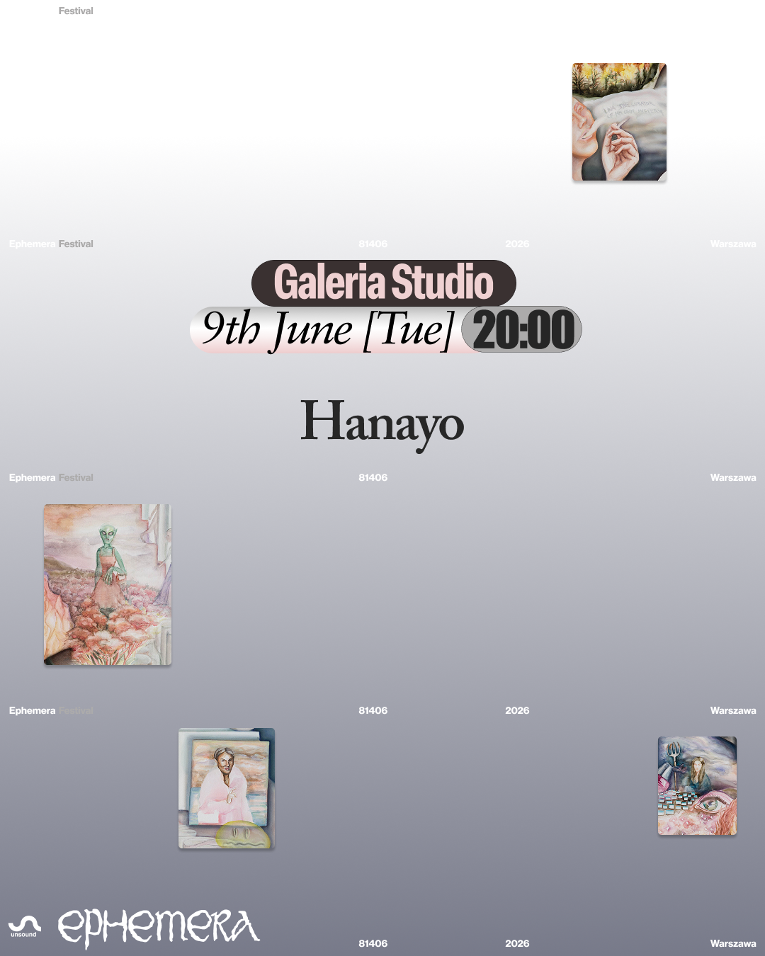 Ephemera Festival 2026: Hanayo at Teatr Studio at Teatr Studio, Poland ...