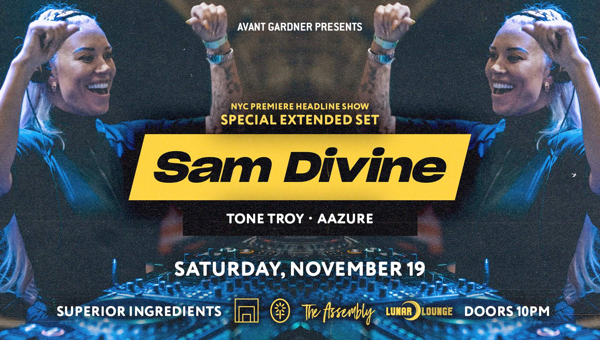 Sam Divine at Superior Ingredients, New York City