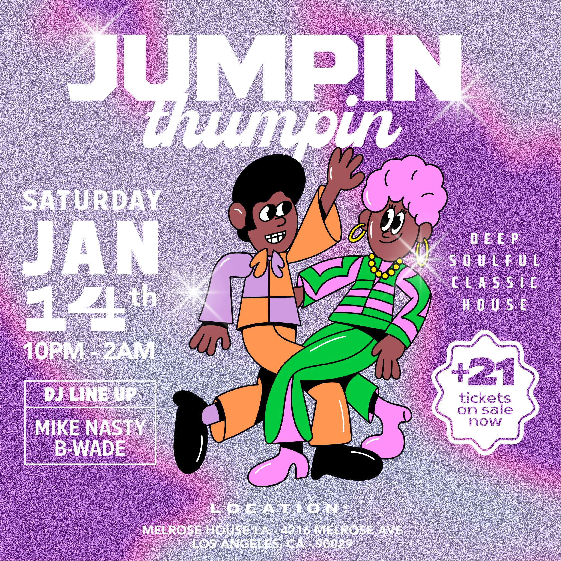 Jumpin Thumpin at The Melrose House, Los Angeles
