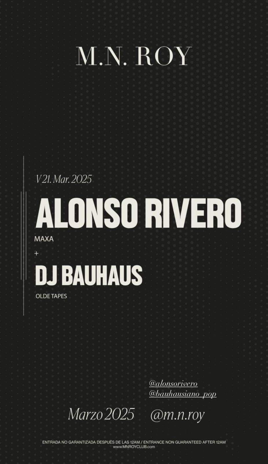 M.N. Roy: Alonso Rivero at M.N.Roy, Mexico City