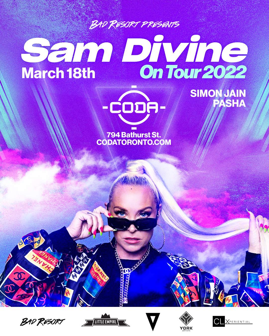 Sam Divine at Coda, Toronto