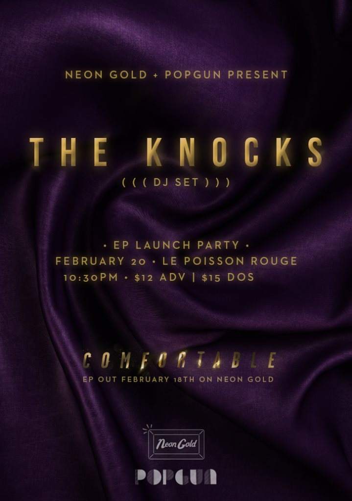 The Knocks (DJ Set) at Le Poisson Rouge, New York City