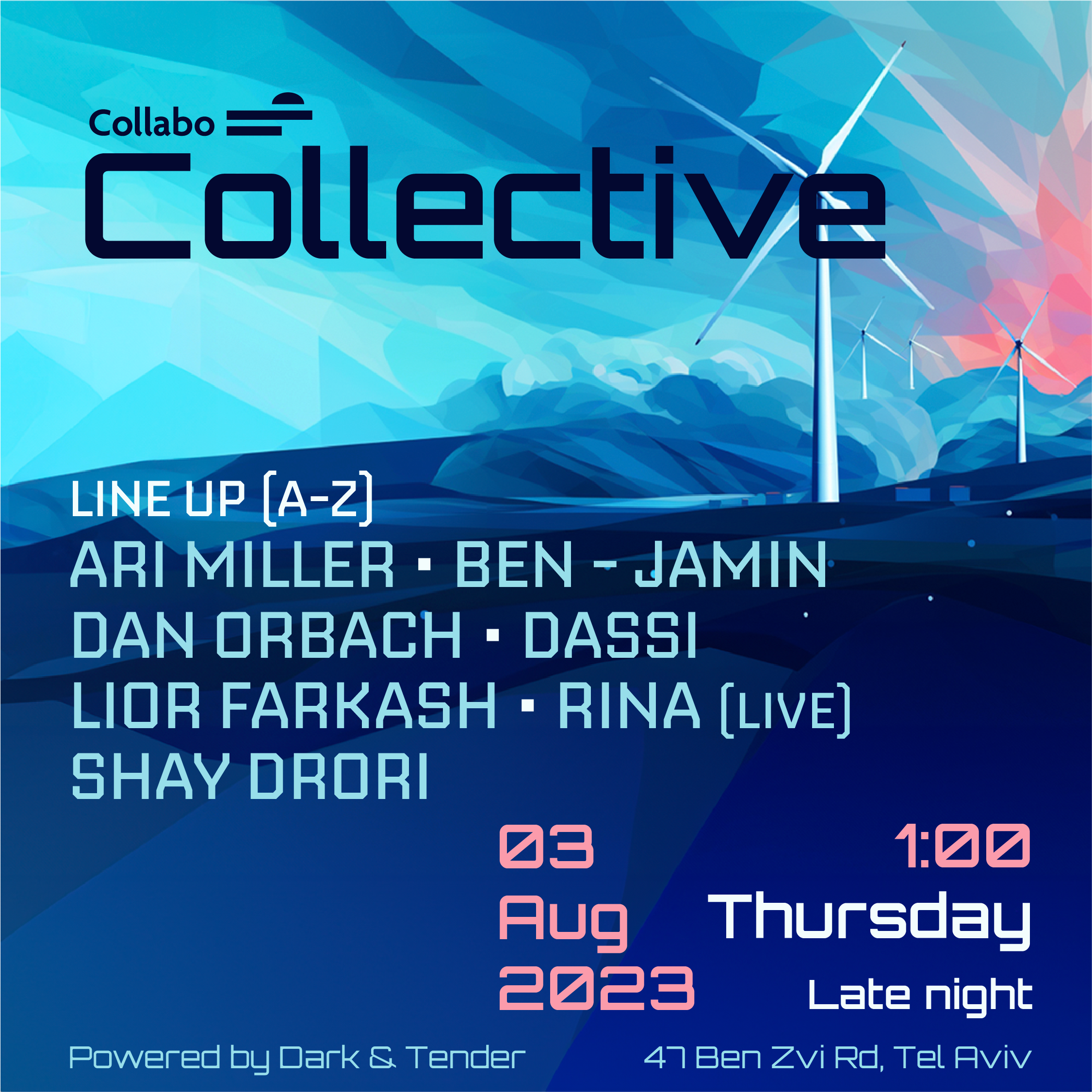 COLLECTIVE // with Rina (Live), Dan Orbach, Ari Miller, Lior Farkash em ...