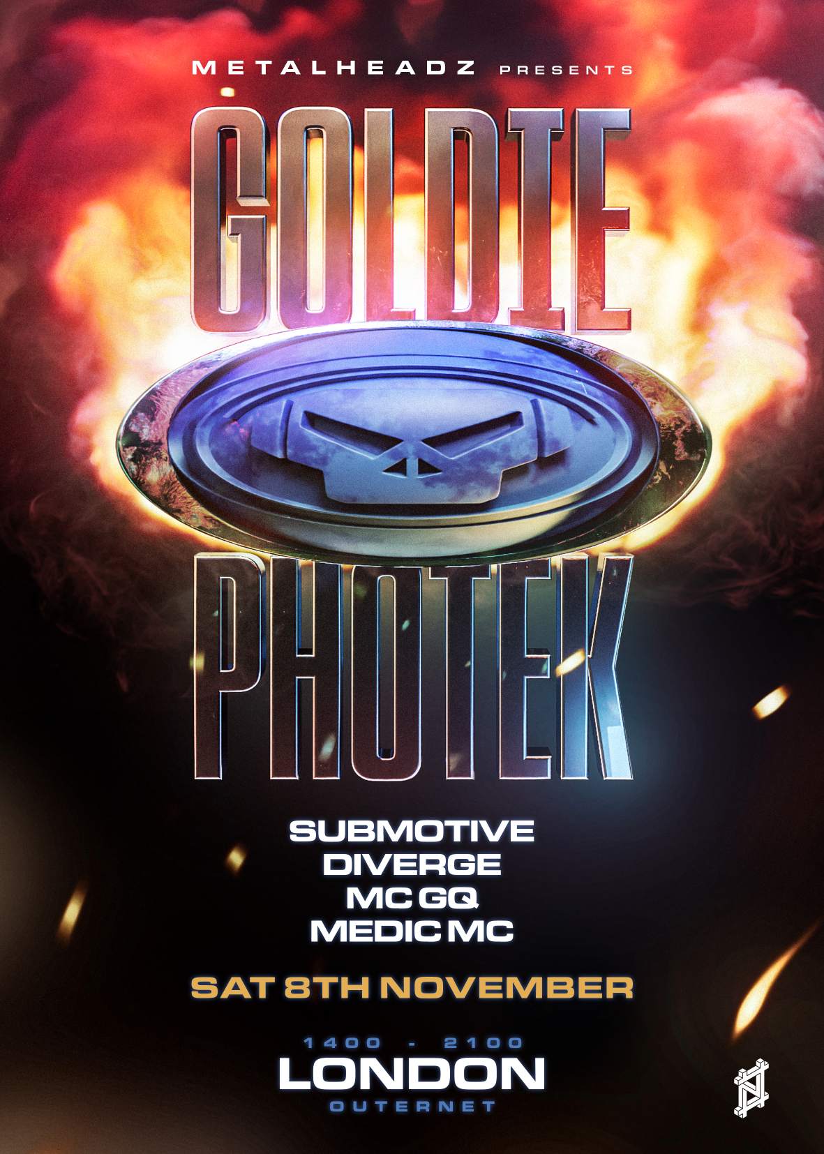 Metalheadz: Goldie & Photek at Outernet, London
