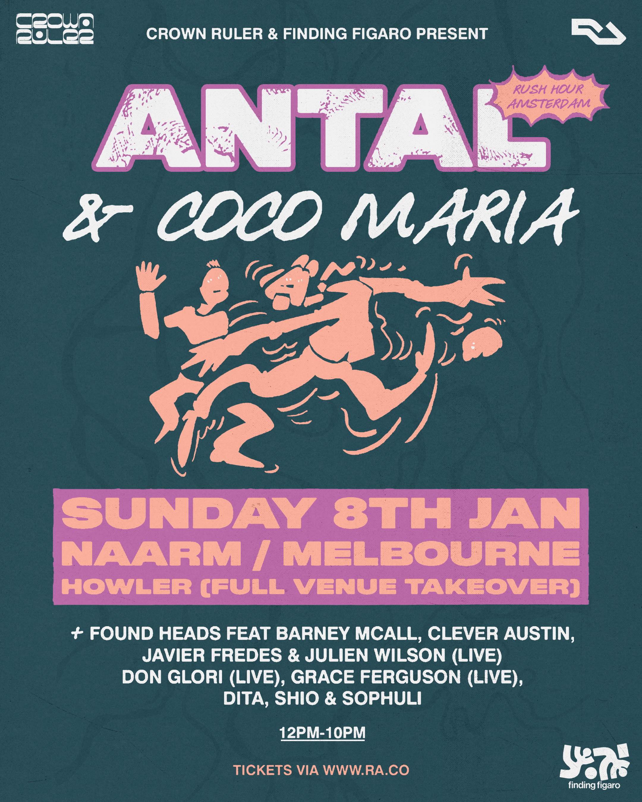 Antal (Amsterdam/Rush Hour) & Coco Maria (Mexico/Club Coco) at Howler ...