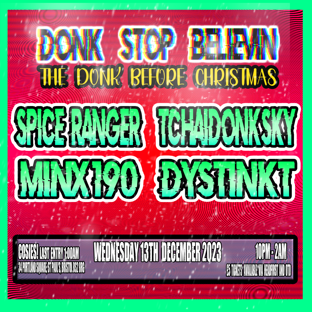 Donk Stop Believing- Minx 190 - Spice Ranger - Dystinkt - Tchaidonksky ...