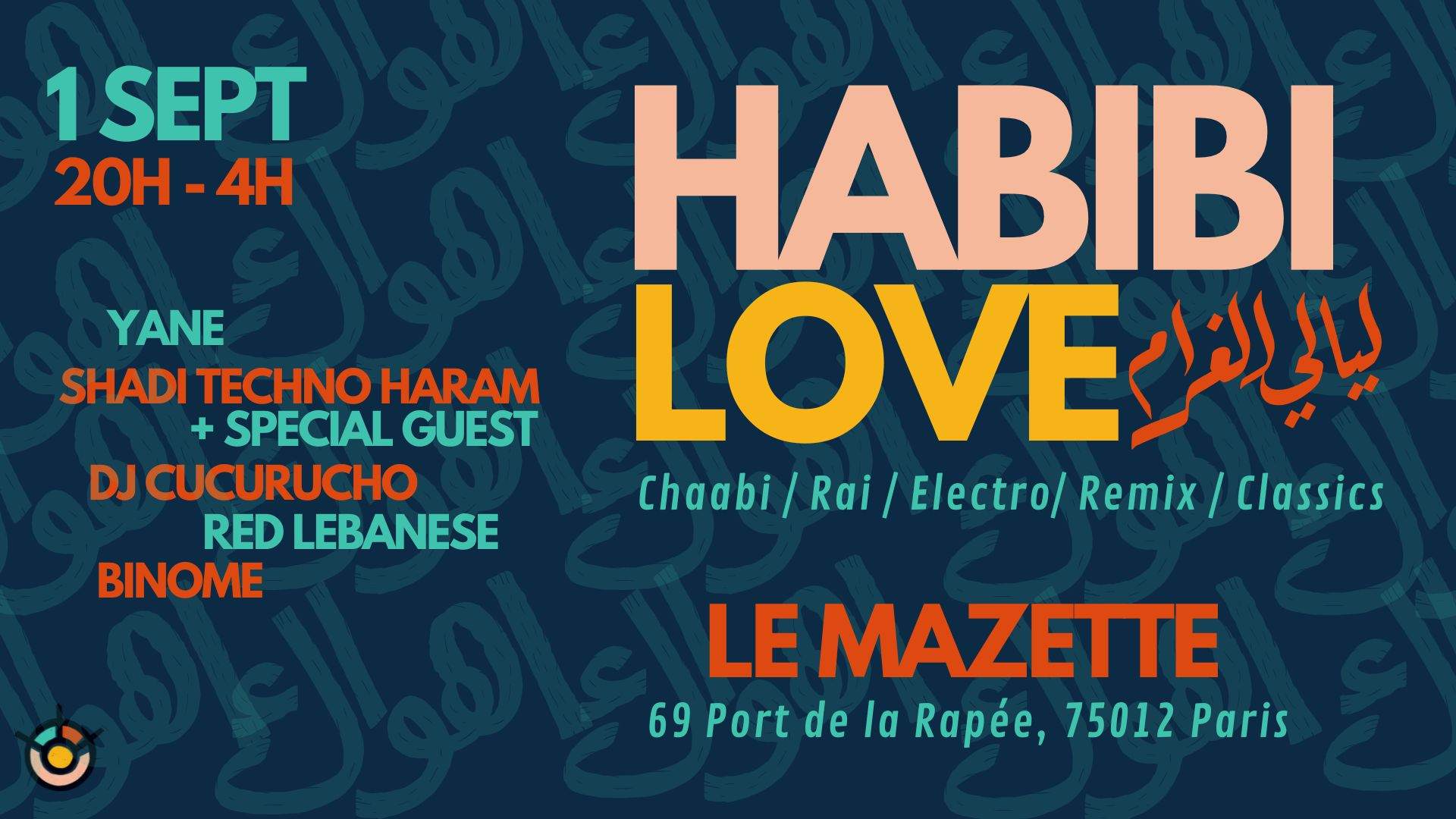 Habibi Love • Oriental vibes Party sur Seine Open Air & Clubbing at Le ...