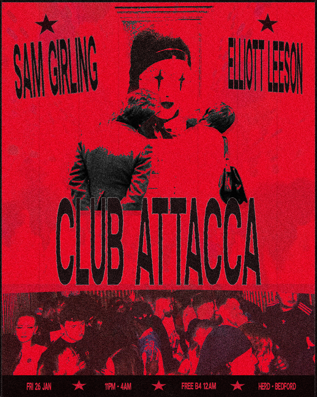 Club Attacca IV: Sam Girling + Elliott Leeson at Herd, South + East
