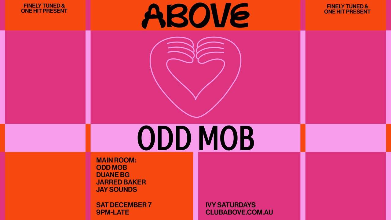 Above — December 7 feat. Odd Mob at The Ivy, Sydney