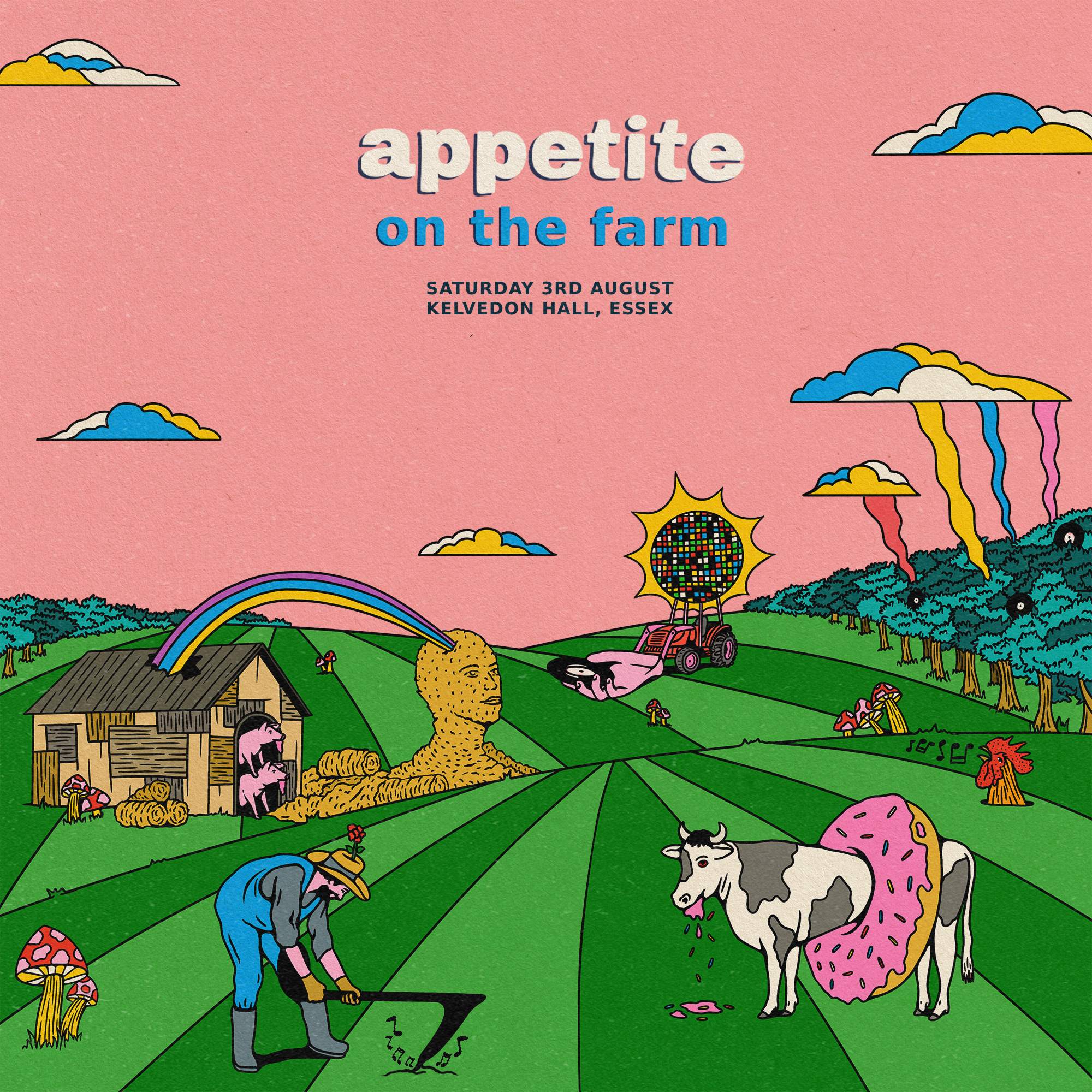 Appetite' On The Farm 2024 at Kelvedon Hall, London · Tickets