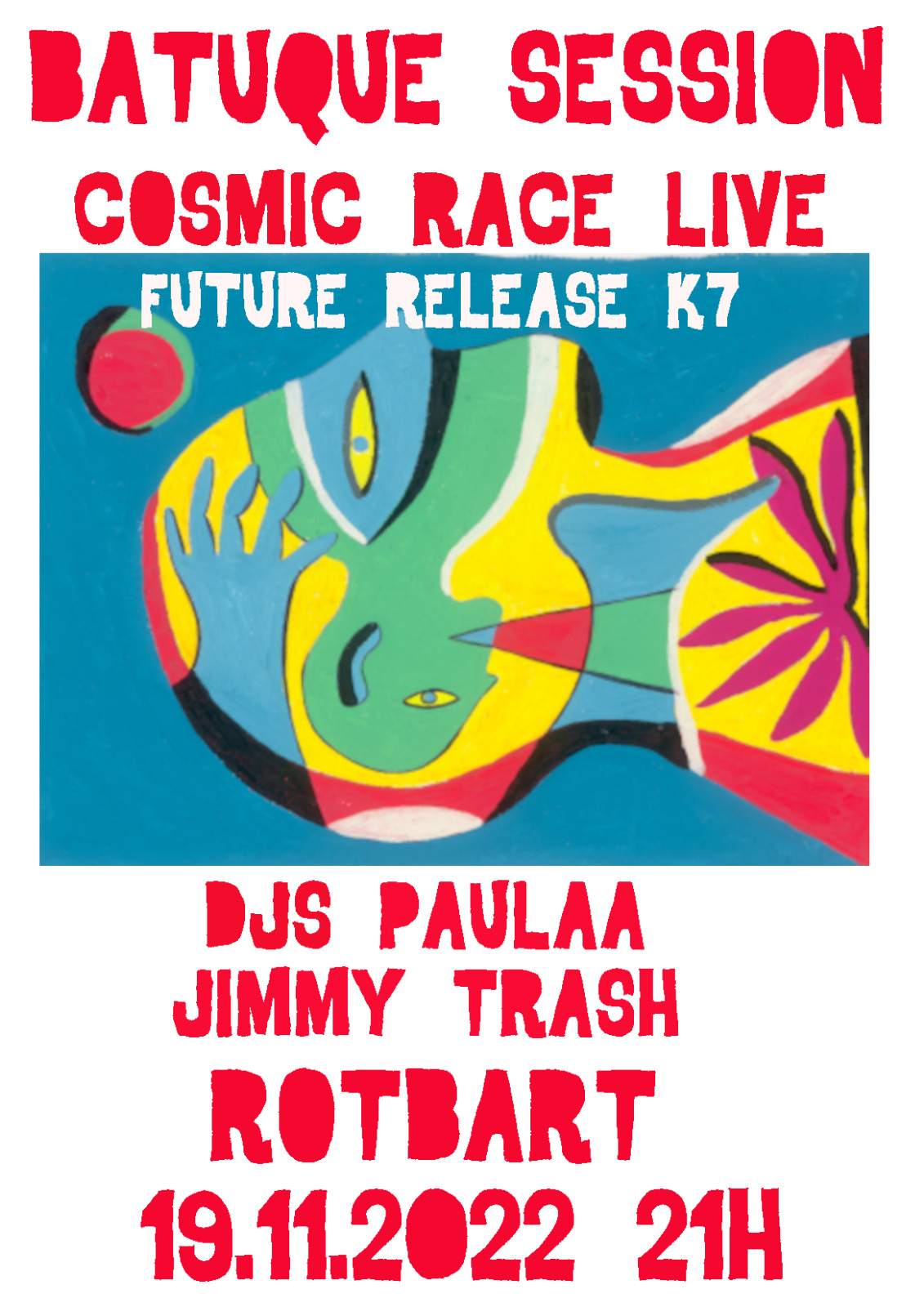 Cosmic Race (Brazil) album launch w/ djs Paulaaa + Jimmy Trash at ...