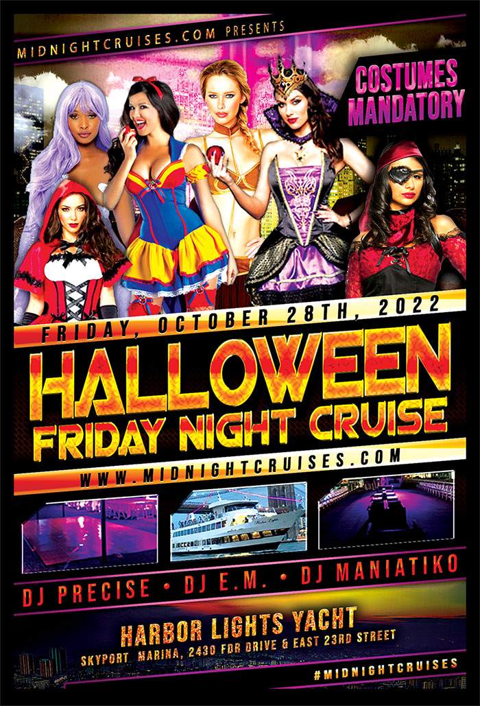 Halloween Friday Night Cruise at Harbor Lights Yacht, New York