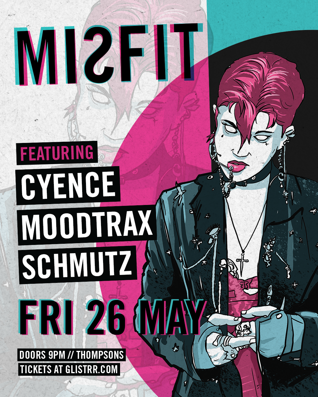 Misfit vs. Schmutz feat. Cyence: Moodtrax : Schmutz at Thompsons Garage ...