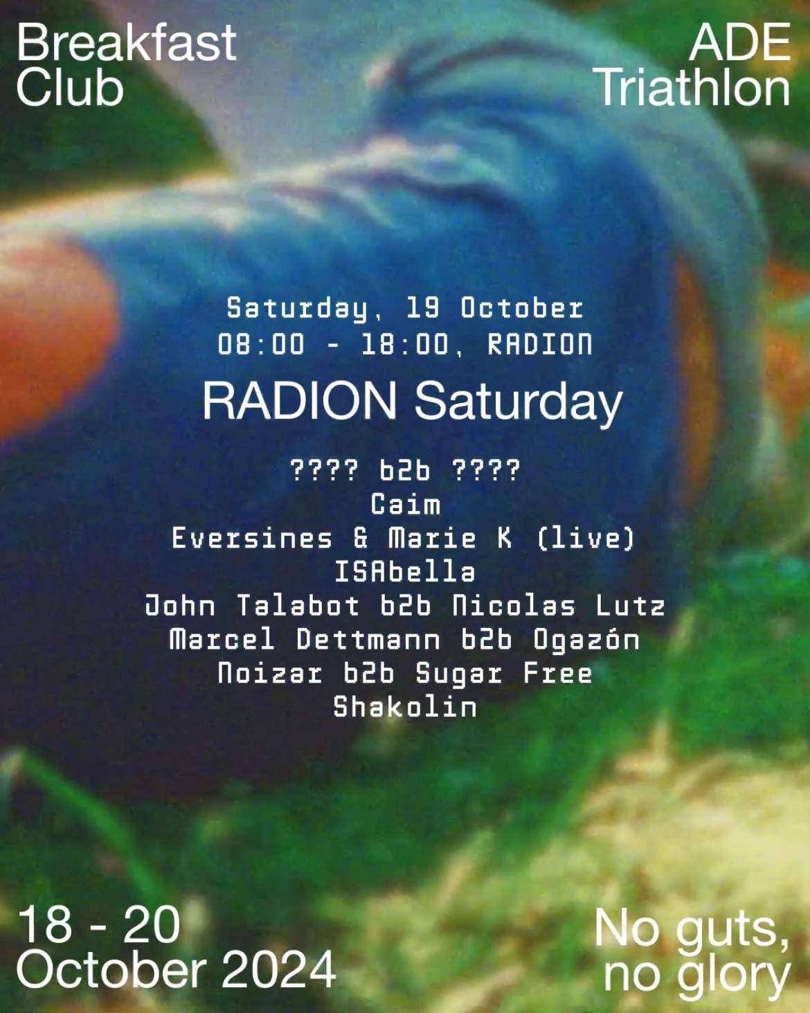 Breakfast Club ADE Triathlon: RADION Saturday at RADION, Amsterdam