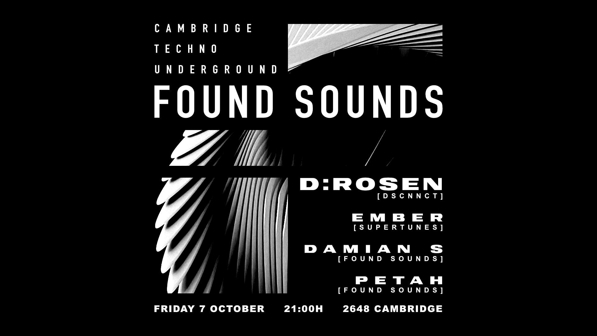 Found Sounds en 2648 Cambridge, South + East