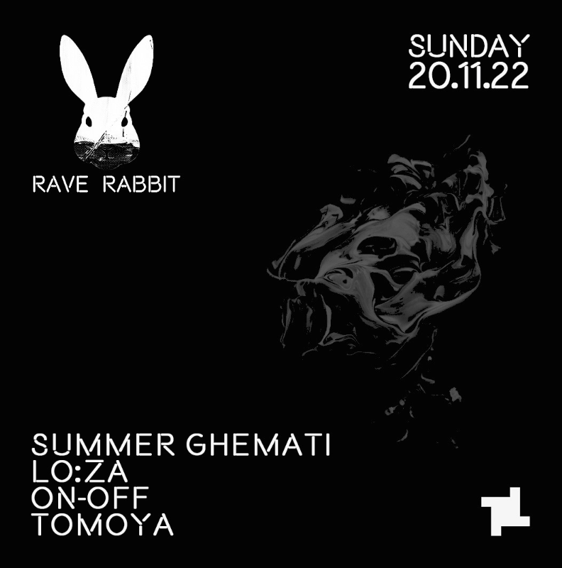 Sundays: Rave Rabbit with Summer Ghemati, LO:ZA, On-Off & Tomoya at ...