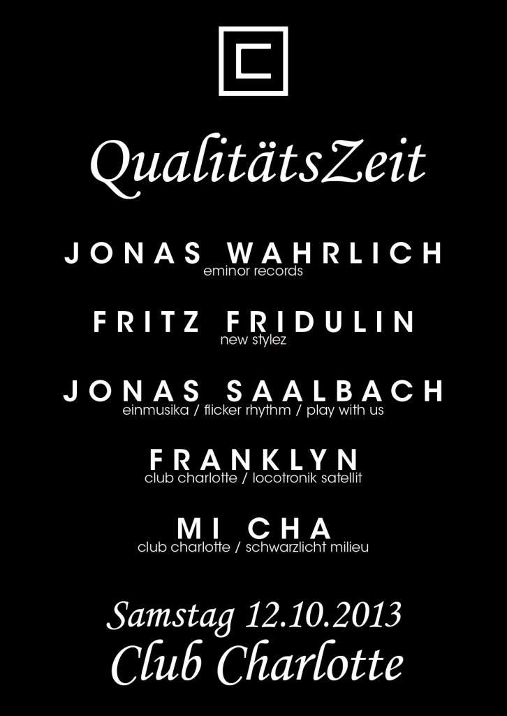 Qualitätszeit with Jonas Wahrlich, Fritz Fridulin & Jonas Saalbach en ...
