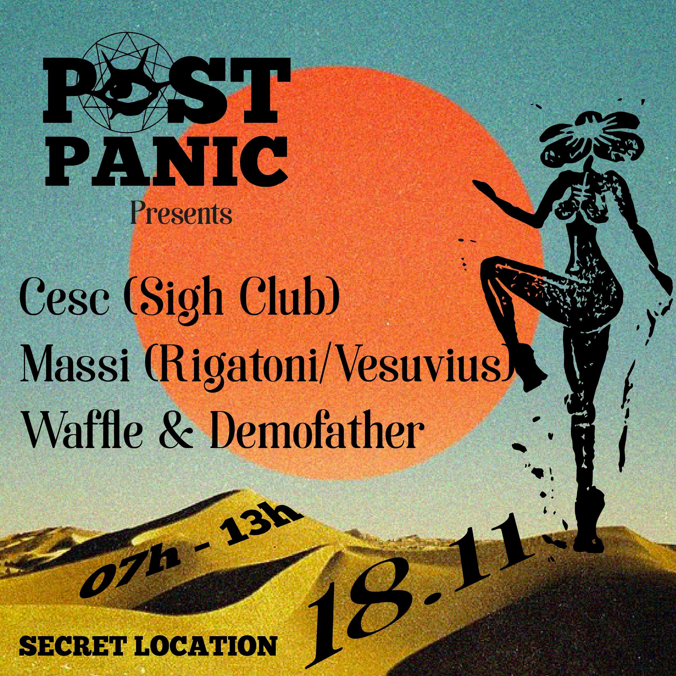 Post Panic presents: 2nd edition Afterparty at TBA, Barcelona