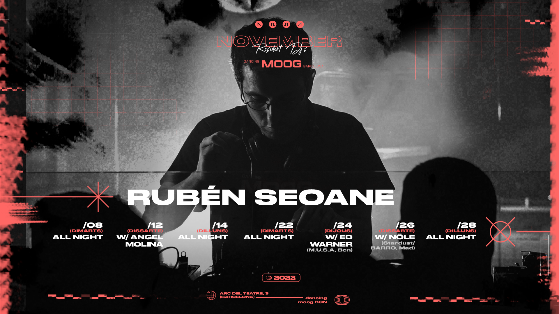 Rubén Seoane (MOOG Club) at Moog Club, Barcelona