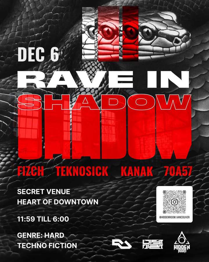 RAVE IN SHADOW at TBA, Vancouver