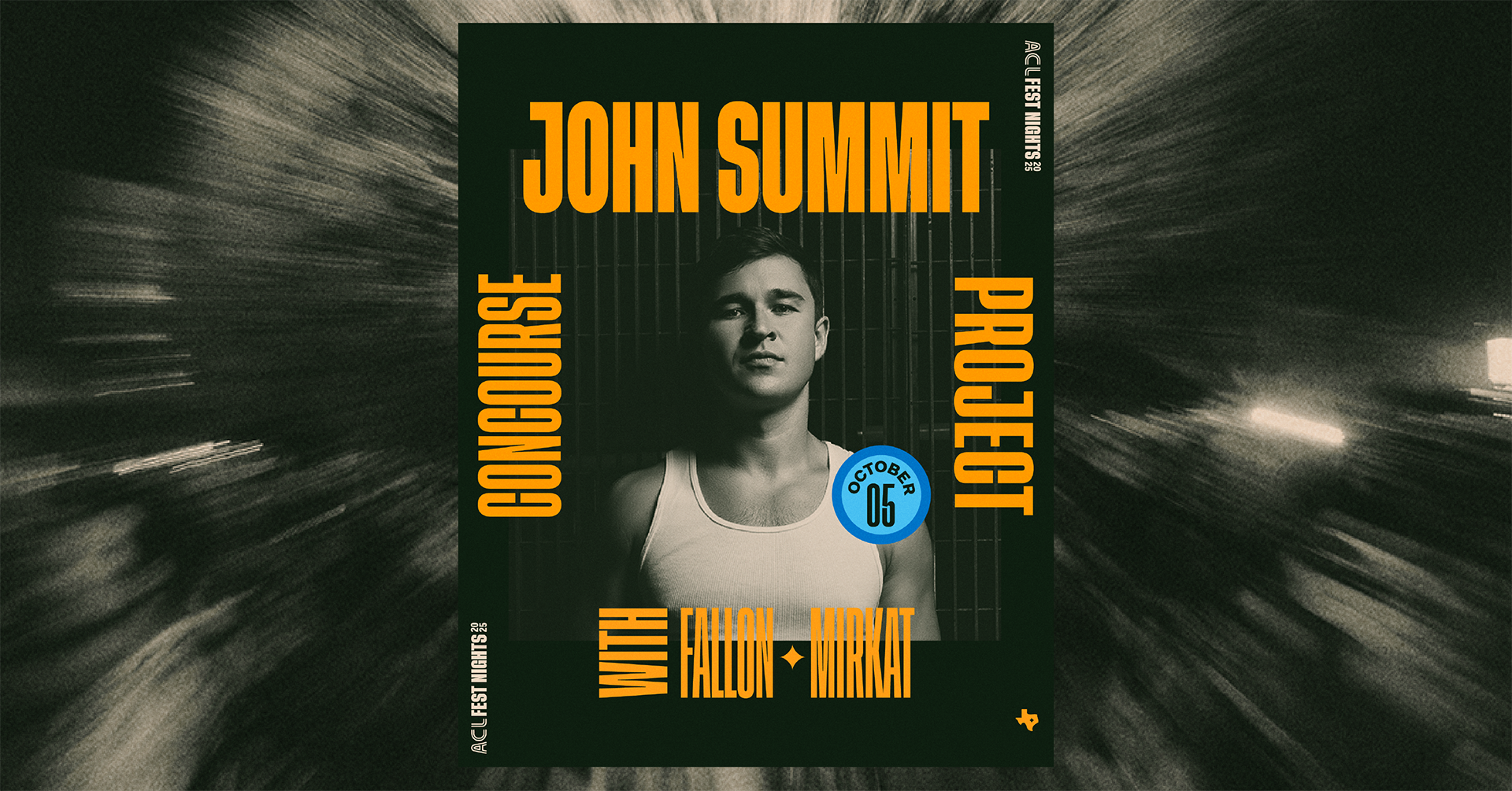 Official 2025 ACL Fest Nights: John Summit at The Concourse Project, Austin