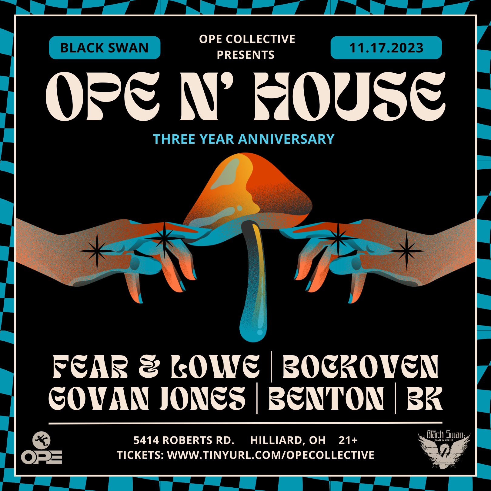 OPE N' HOUSE at Black Swan at TBA - Black Swan, Ohio