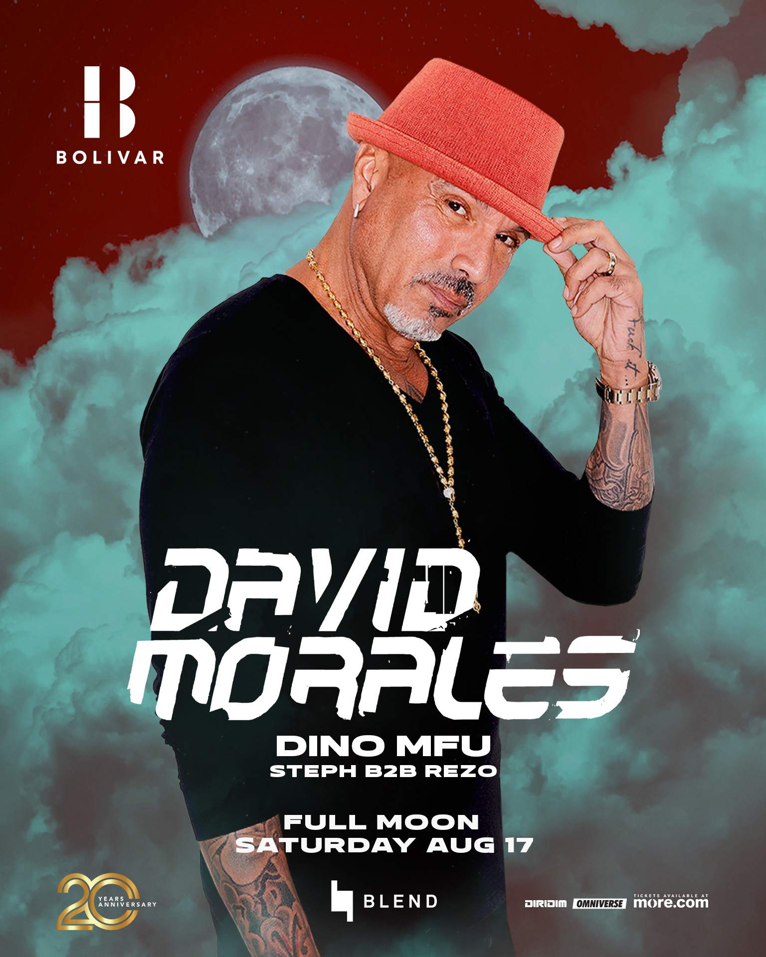 David Morales at Bolivar Beach Bar, Athens
