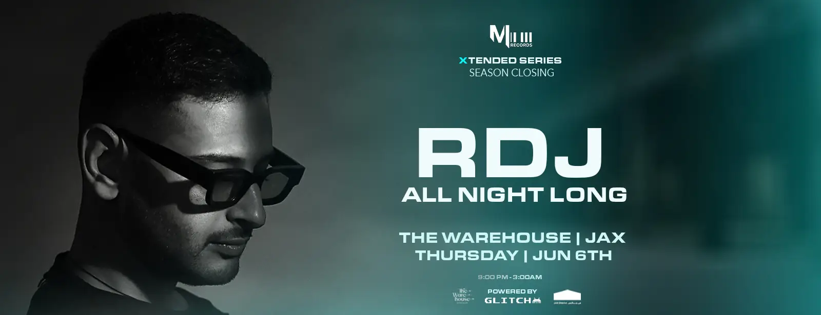 Melotech - RDJ (ALL NIGHT LONG) en The Warehouse JAX, Arabia Saudita