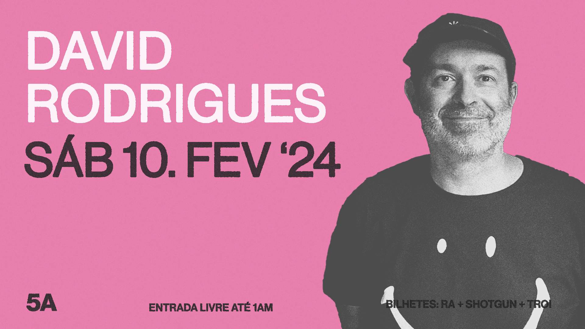 David Rodrigues at 5A, Lisbon
