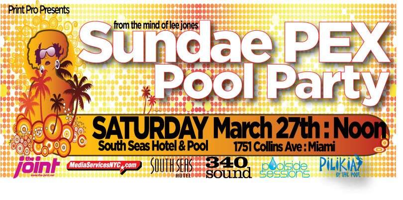 Sundae Pex Pool Party - Wmc 2010 at South Seas Hotel, Miami
