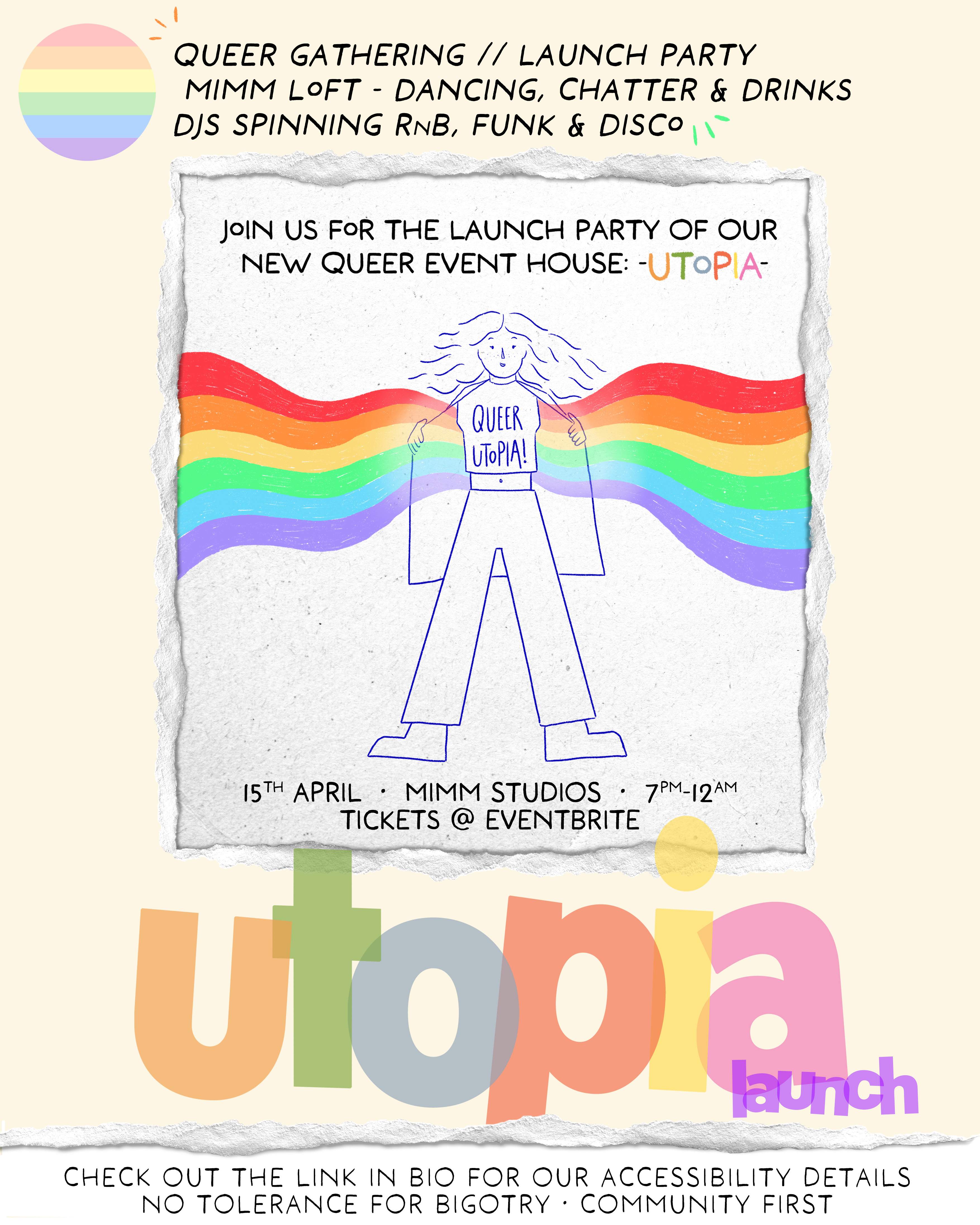 Utopia Launch Party at Mimm Studios, Midlands