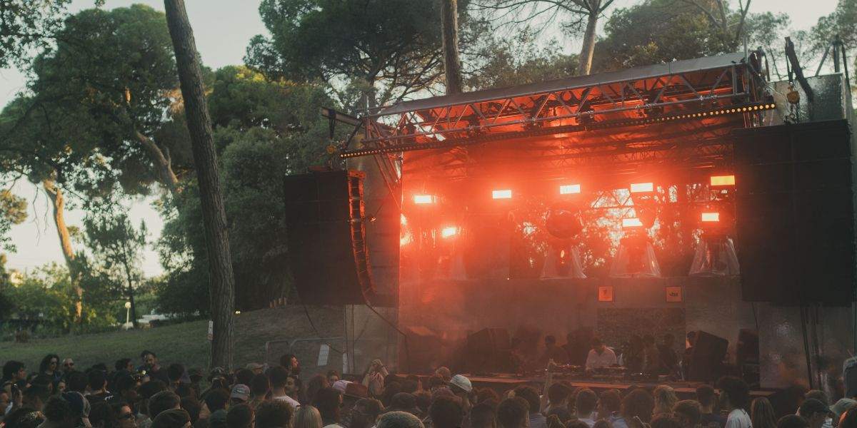 Output pres. Jamie Jones [pool & forest] at Bosc Tancat / Diverbosc, Barcelona