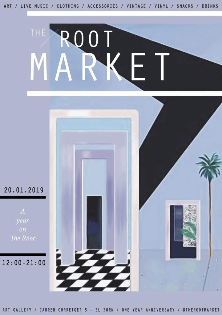 The Root Market - 1 Year Anniversary at Corretger 5, Barcelona