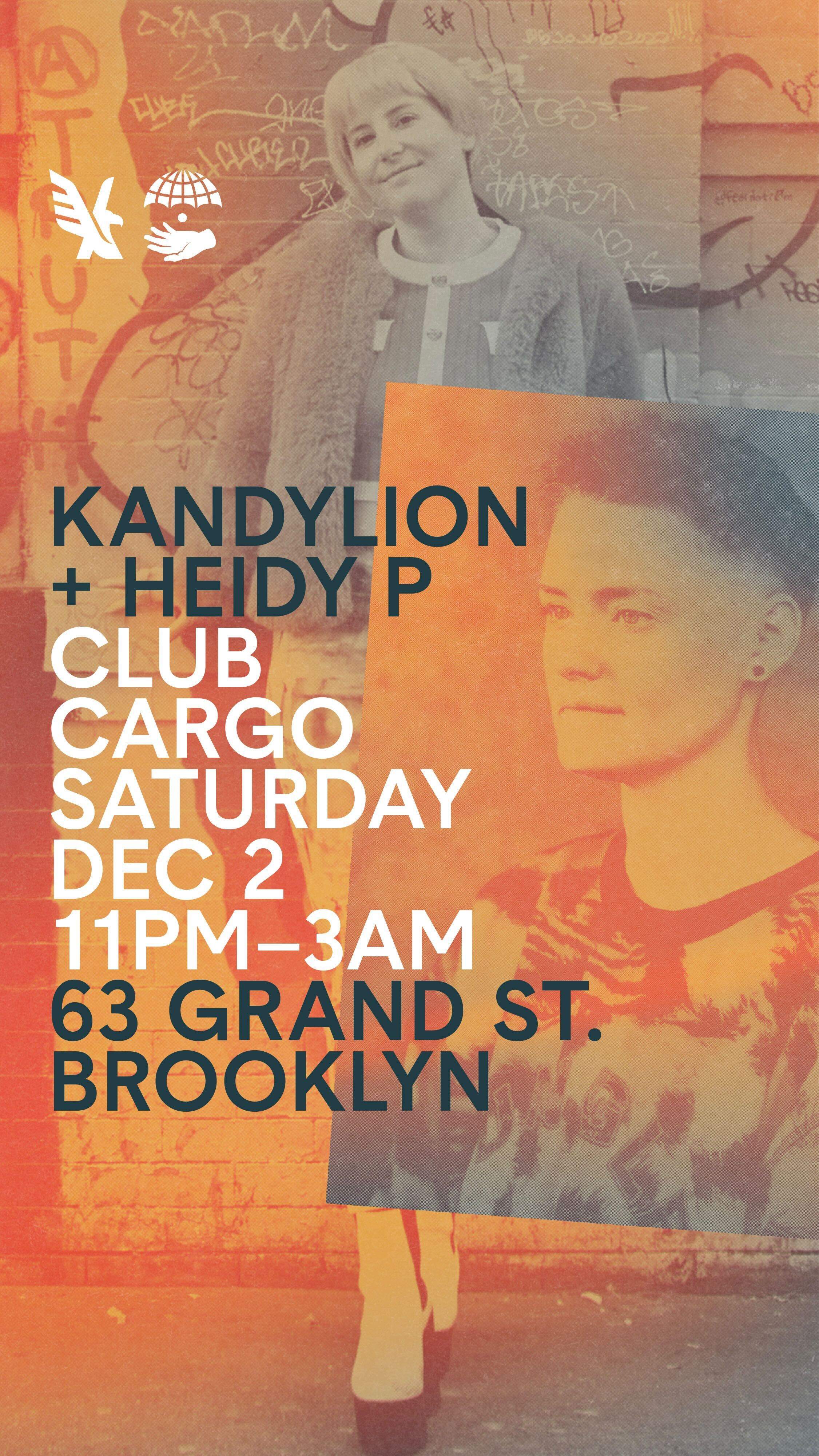 Heidy P and Kandylion at Cargo @ Dead Letter No. 9, New York City