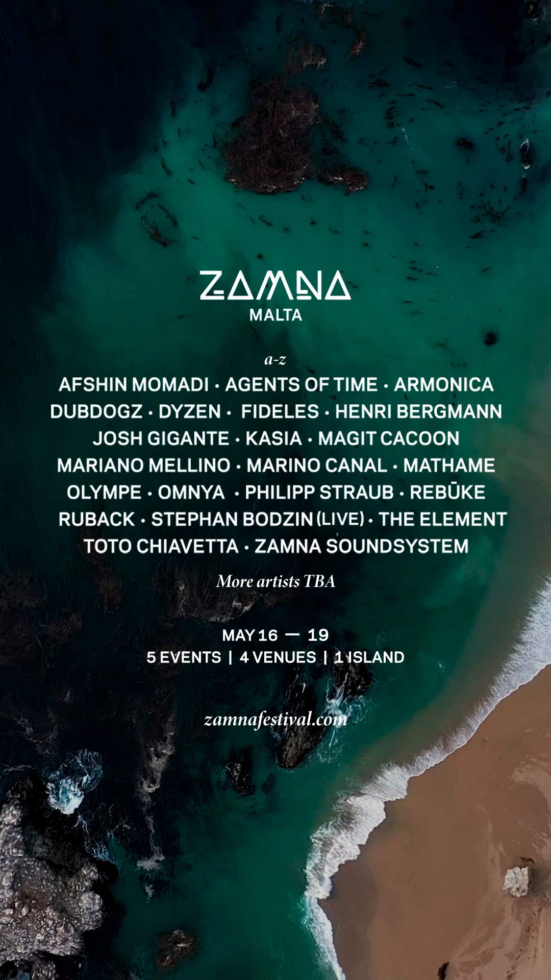 ZAMNA MALTA - OPENING PARTY at Café del Mar Malta, Malta