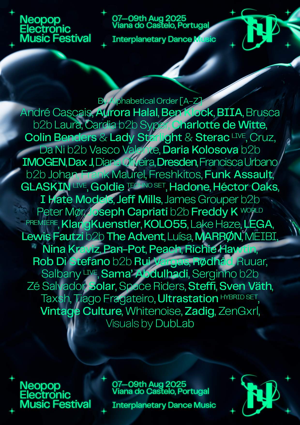 NEOPOP Festival 2025 at Forte Santiago da Barra, Portugal