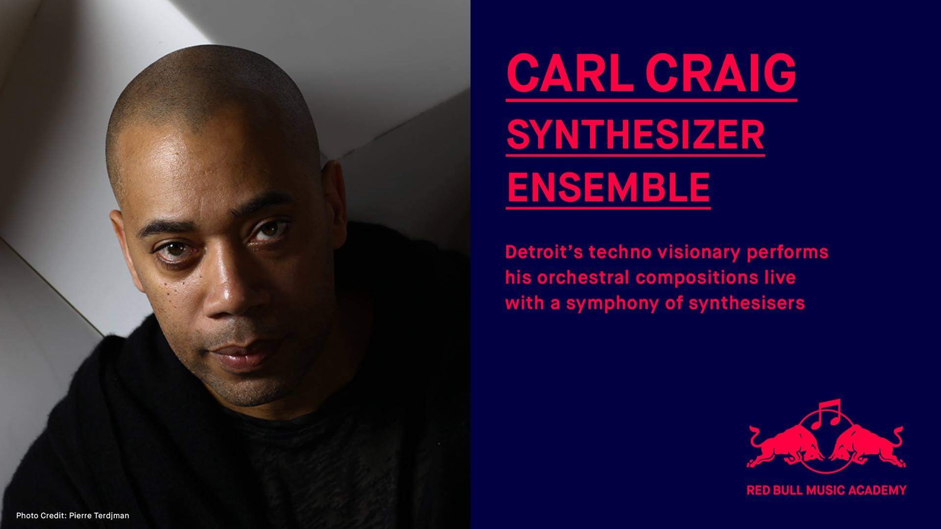 Carl Craig Synthesizer Ensemble at Melbourne Recital Centre, Melbourne