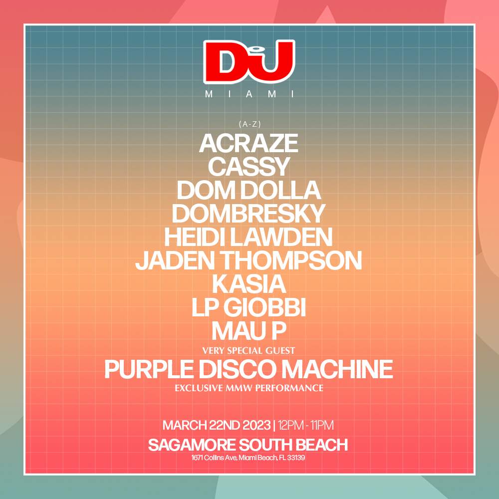 EPIC POOL PARTIES pres. DJ MAG - DAY 1 - MIAMI MUSIC WEEK at The ...