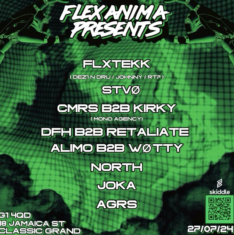 FLEXANIMA at The Classic Grand, Glasgow