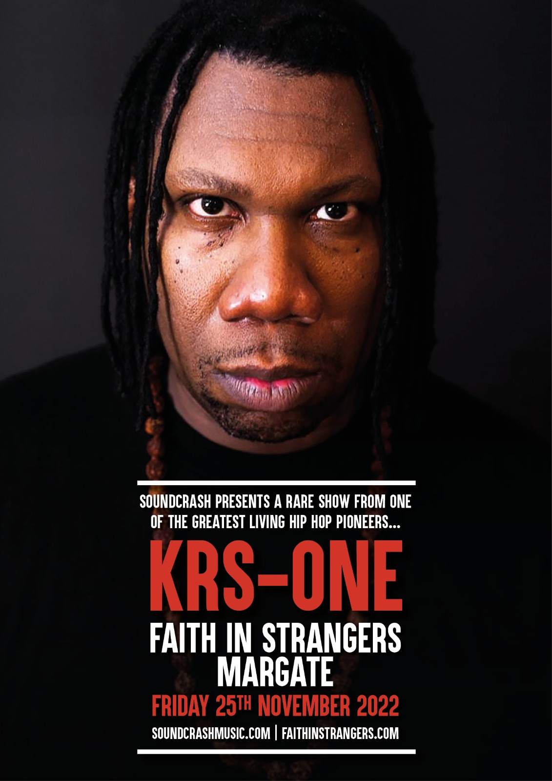 KRS One at Faith in Strangers, South + East