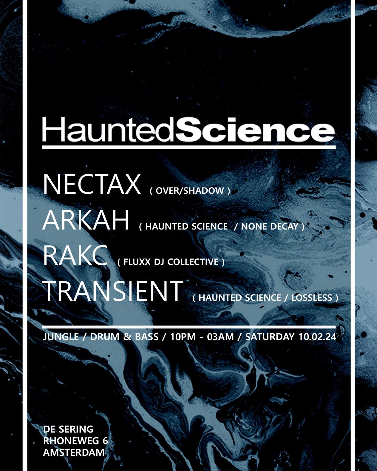 Haunted Science at De Sering, Amsterdam