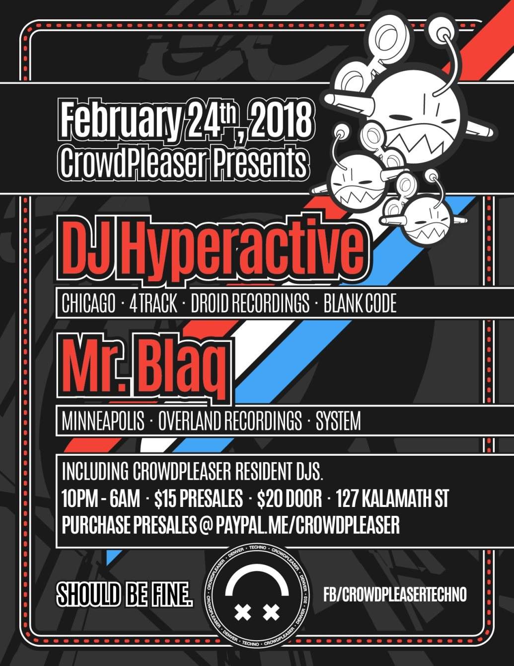 DJ Hyperactive and Mr. Blaq // presented by Crowdpleaser at TBA ...