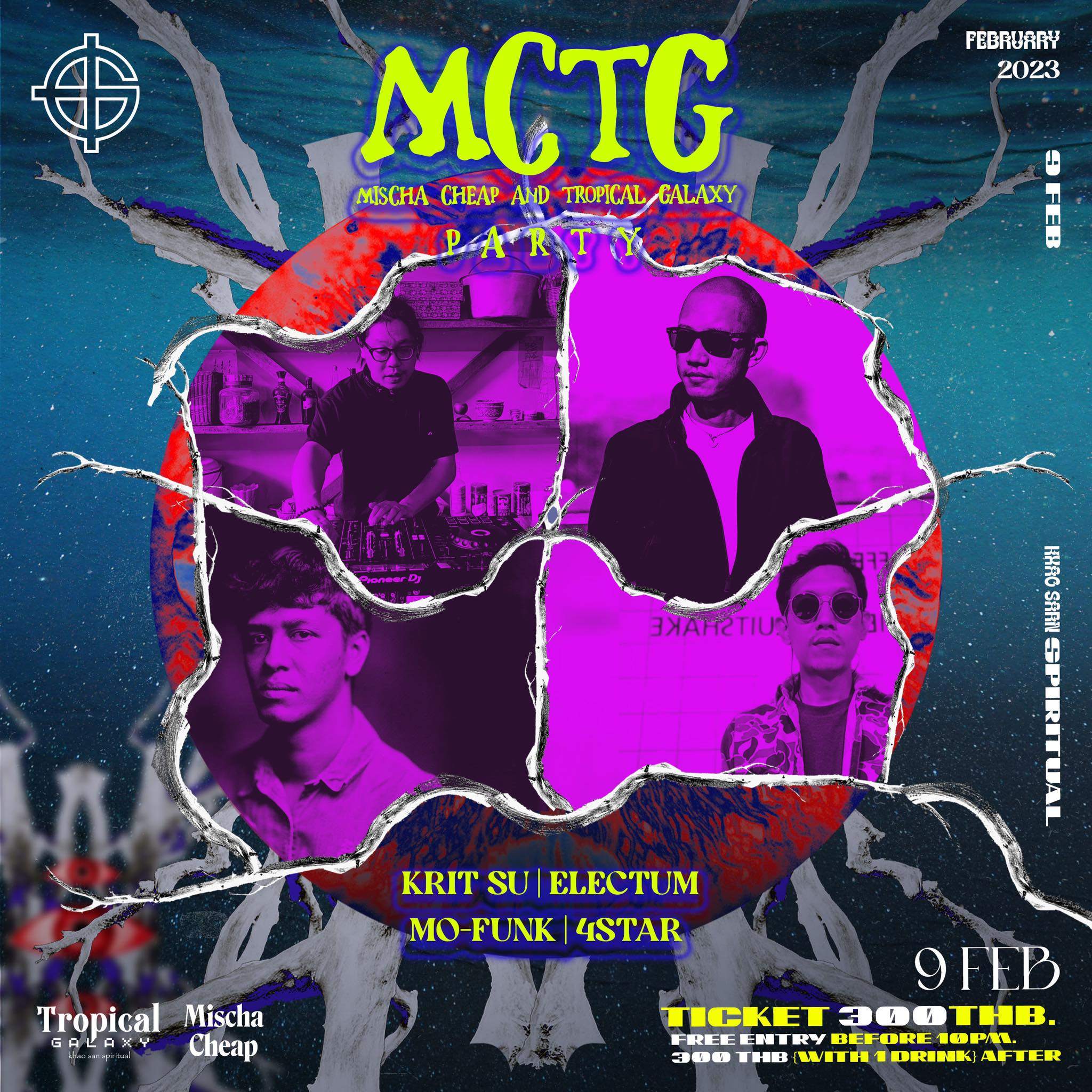 MCTG. A TECHNO NIGHT ON KS BY MISCHA CHEAP (MC) AND TROPICAL GALAXY (TG) en TBA - Mischa cheap ...