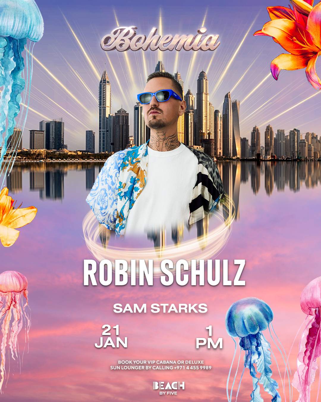 Bohemia with Robin Schulz at FIVE Palm Jumeirah Dubai, Dubai