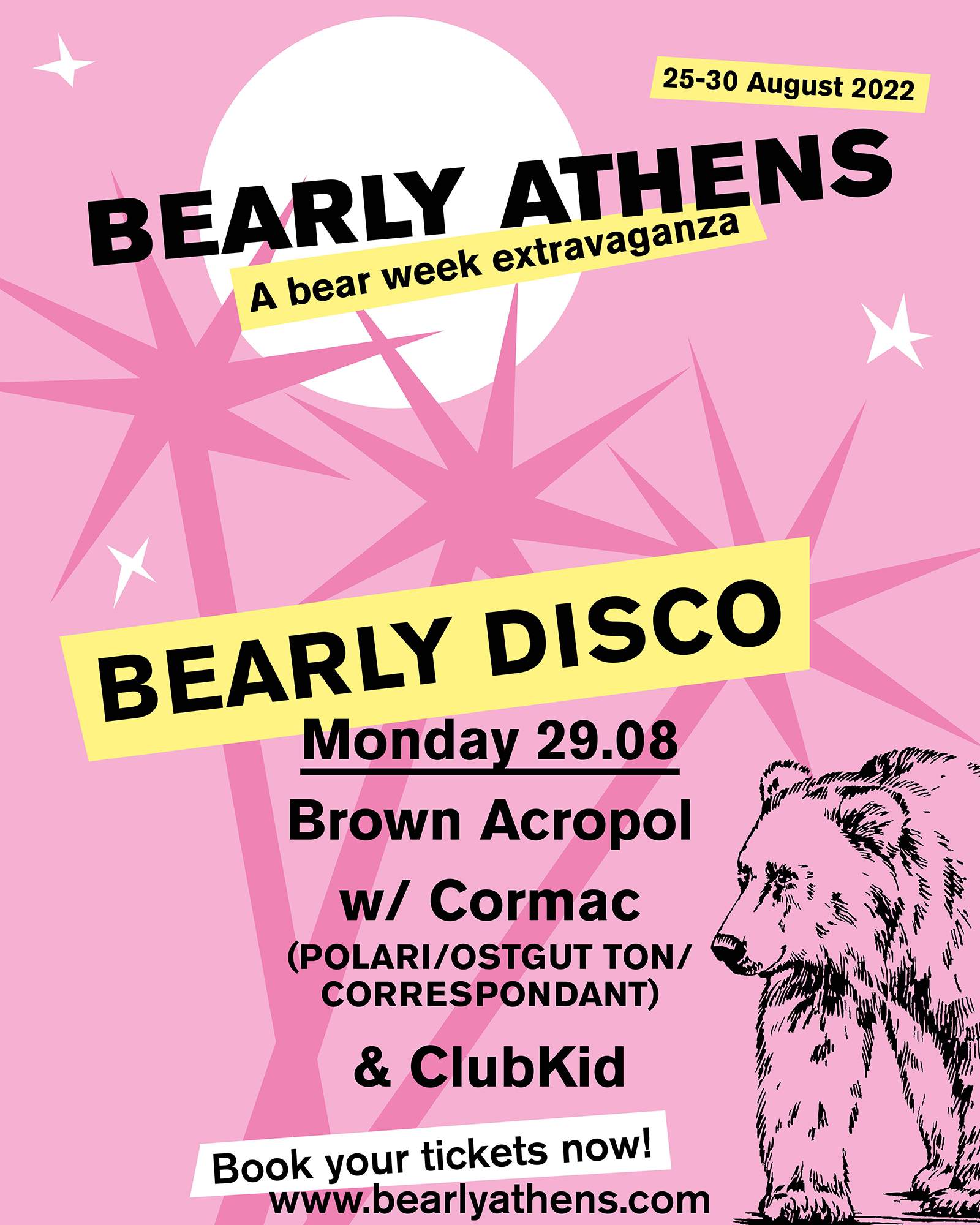 Bearly Disco at TBA - Brown Acropol Athens, Greece